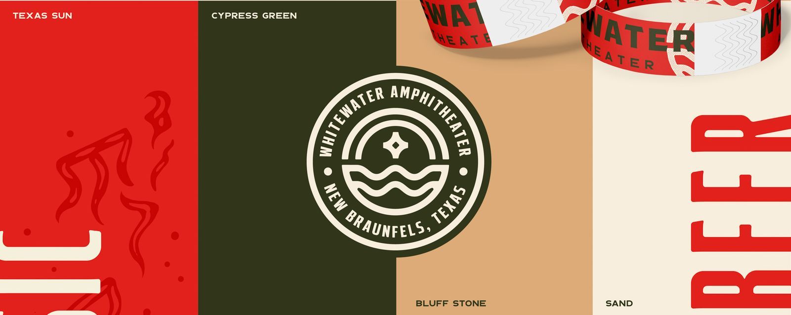 Rebrand, Logo & Graphic Design Kit - Whitewater Amphitheater