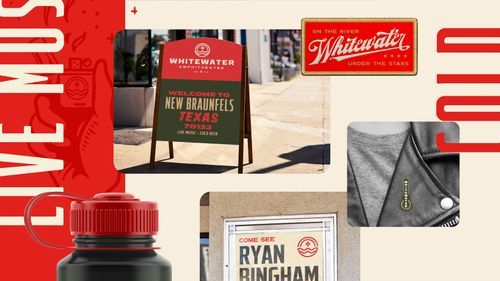 Rebrand, Logo & Graphic Design Kit - Whitewater Amphitheater