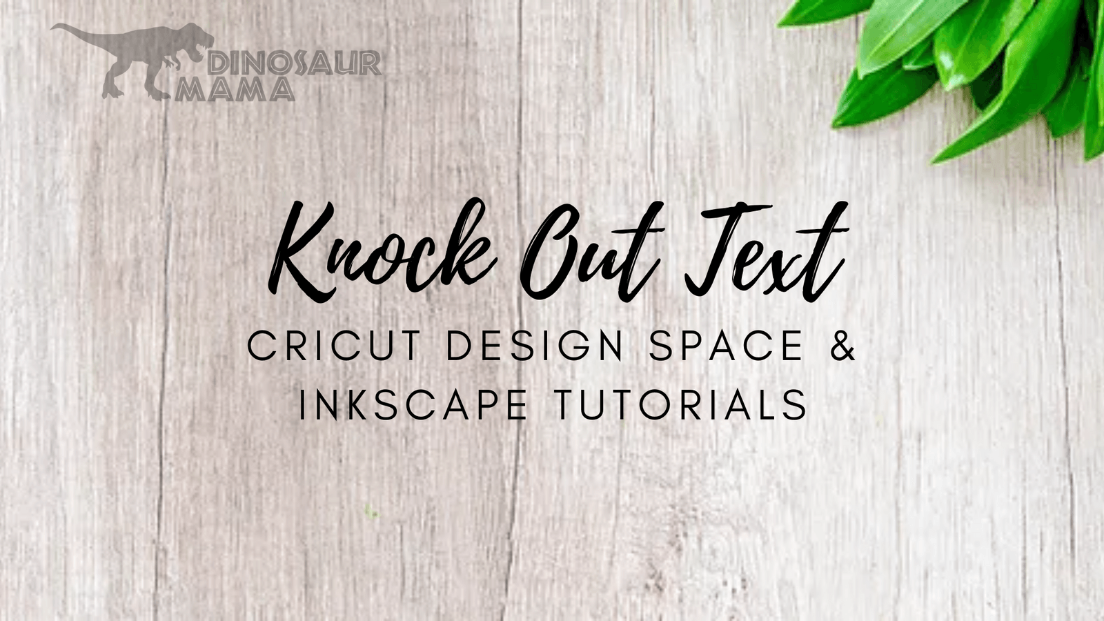 How to Create Knock Out Text - Inkscape & Cricut Design Space