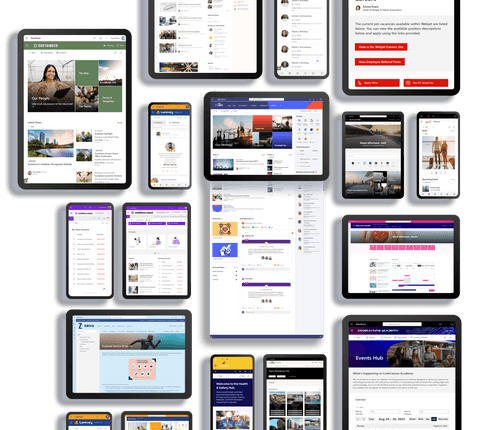 SharePoint Intranet Design Examples To Get You Inspired - Sope