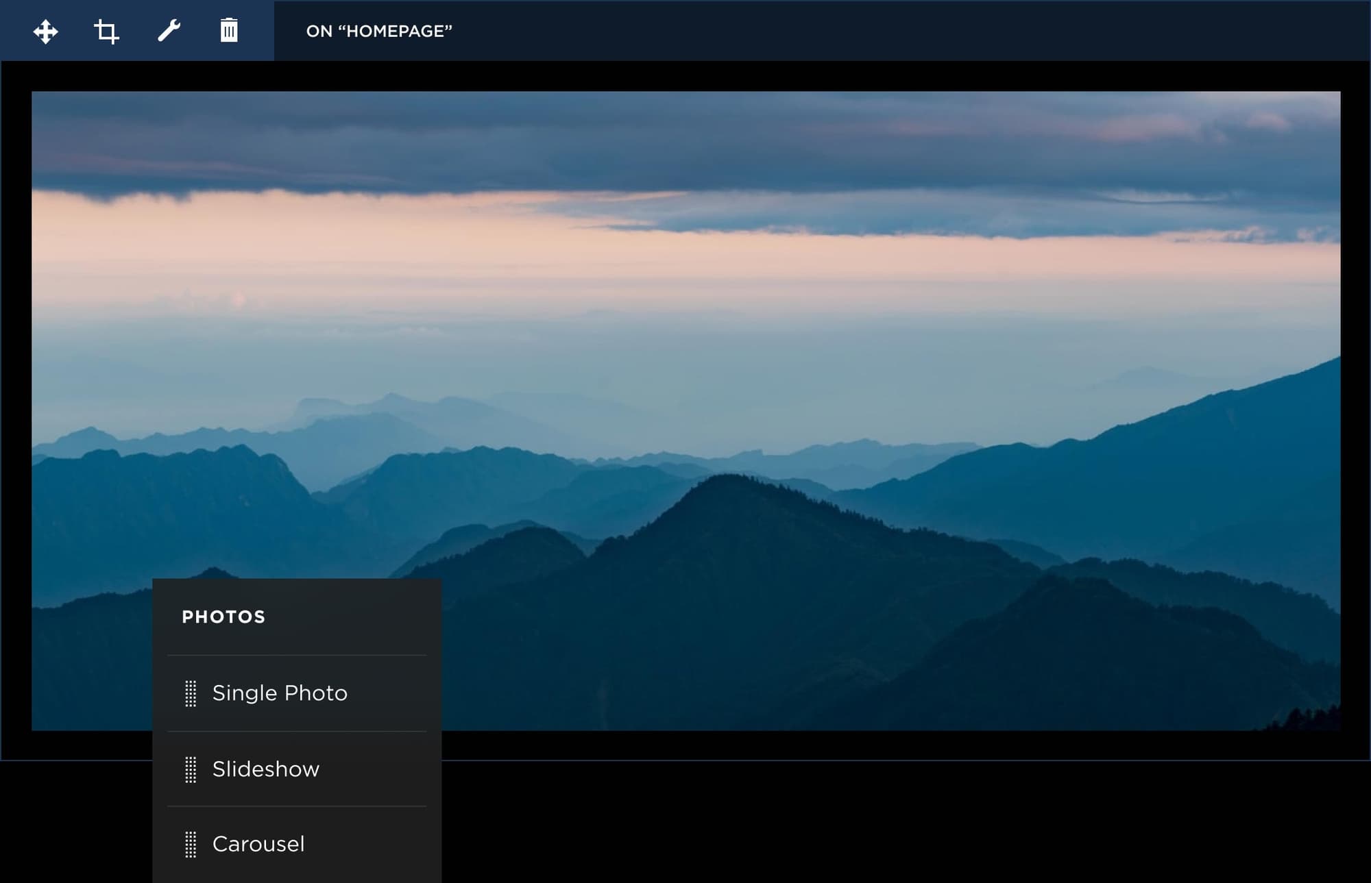 A photography website builder to display & sell prints