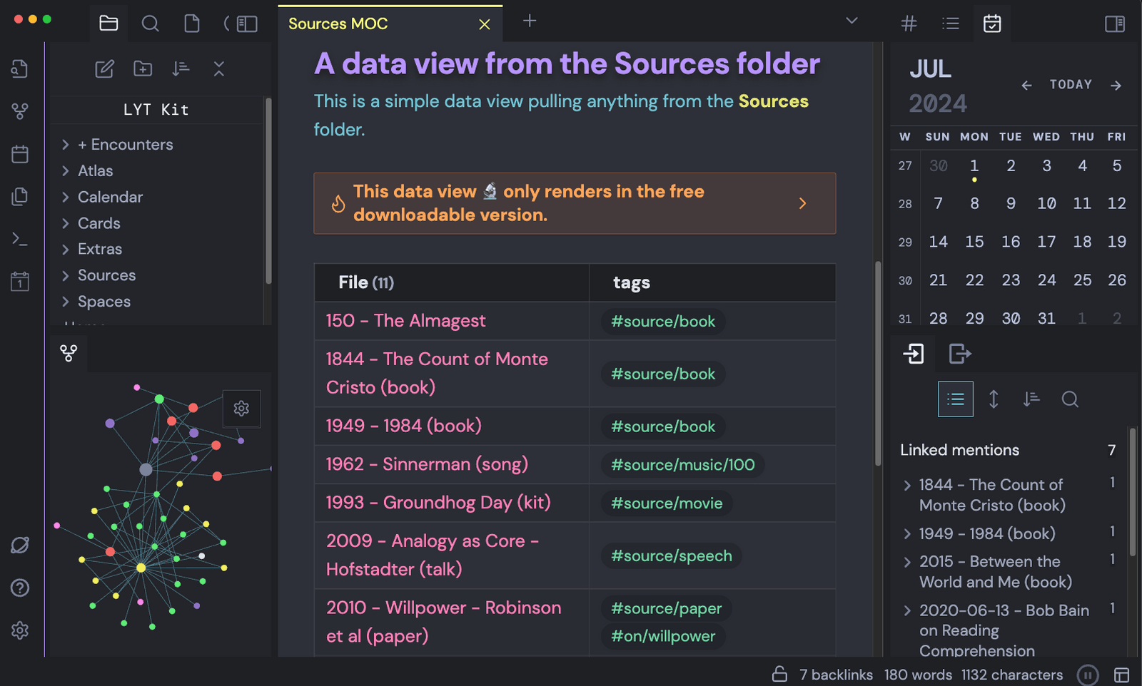 Linking Your Thinking