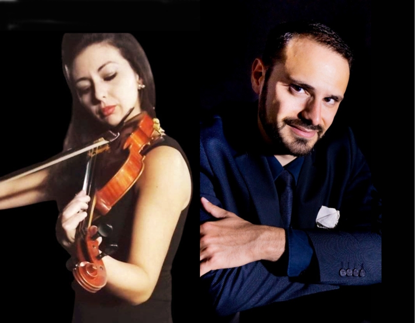 Dúo violín y piano: Emanuela Stillitano y Bruno Francesco Leone. Italia ...
