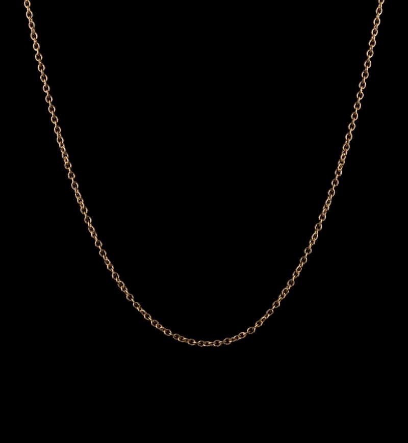 Gold Florin Necklace / Pendant, Pure Gold 15mm