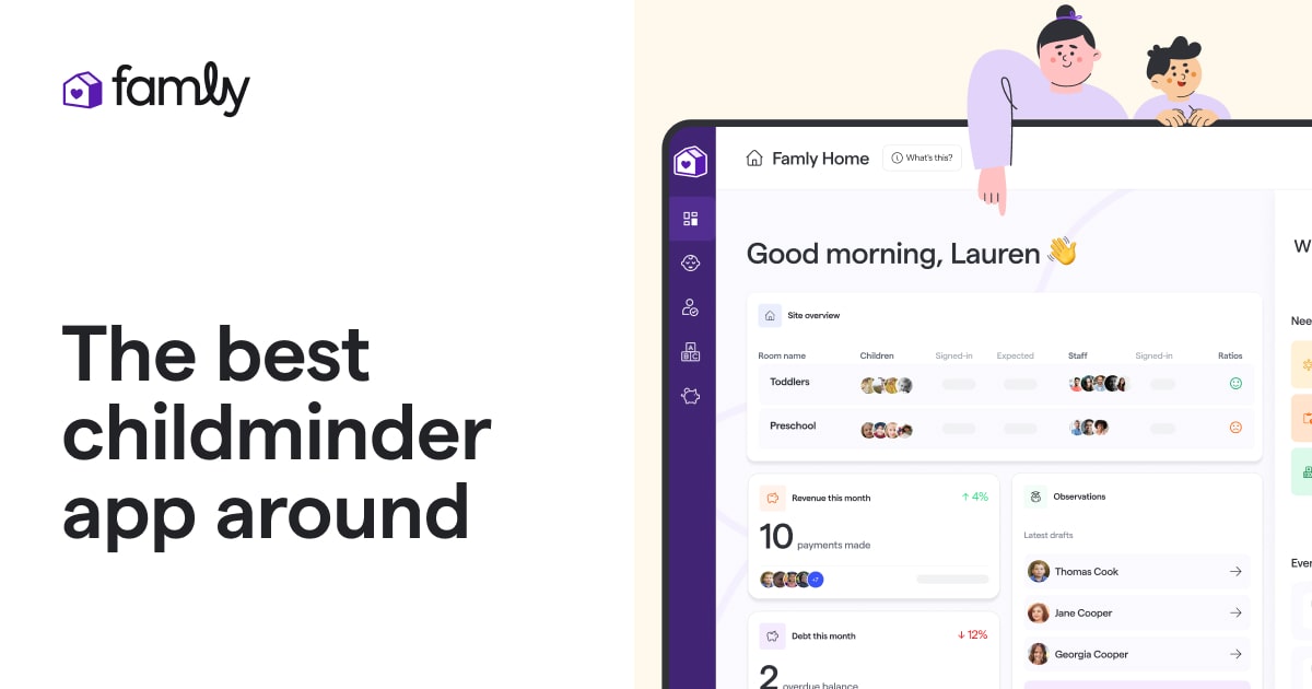 The best childminder app around | Famly