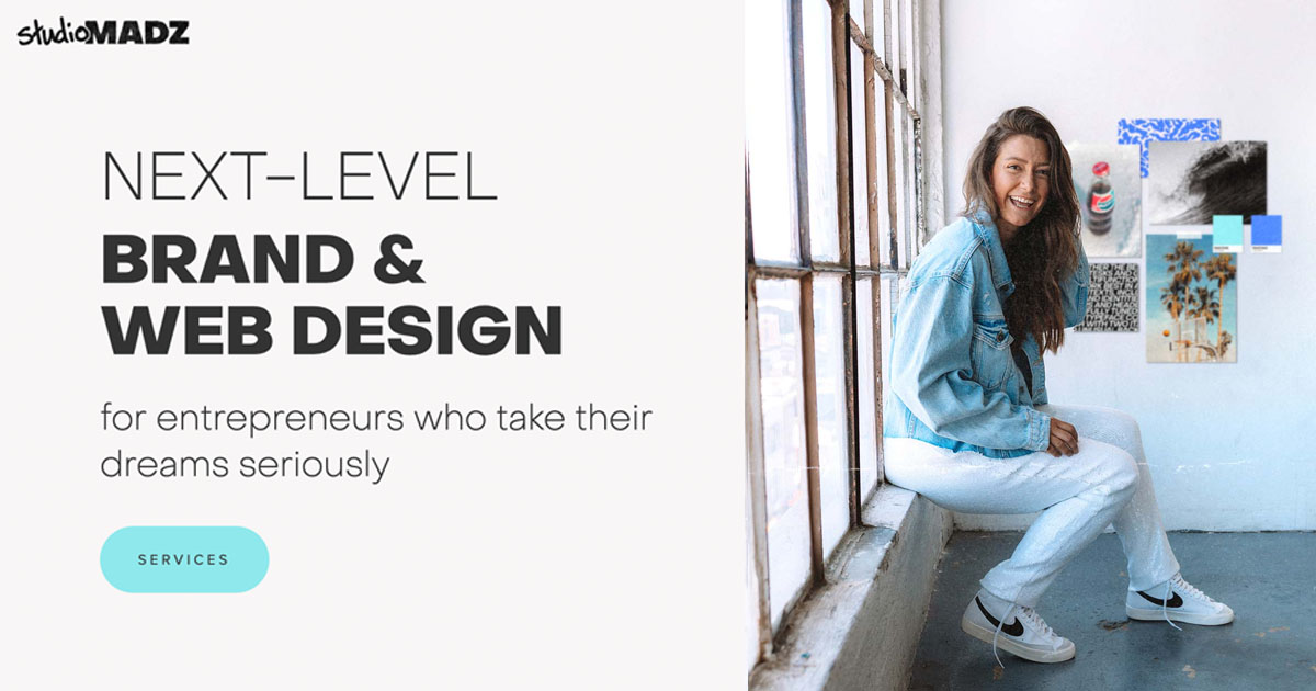 Brand and Web Designer for Entrepreneurs | Studio Madz