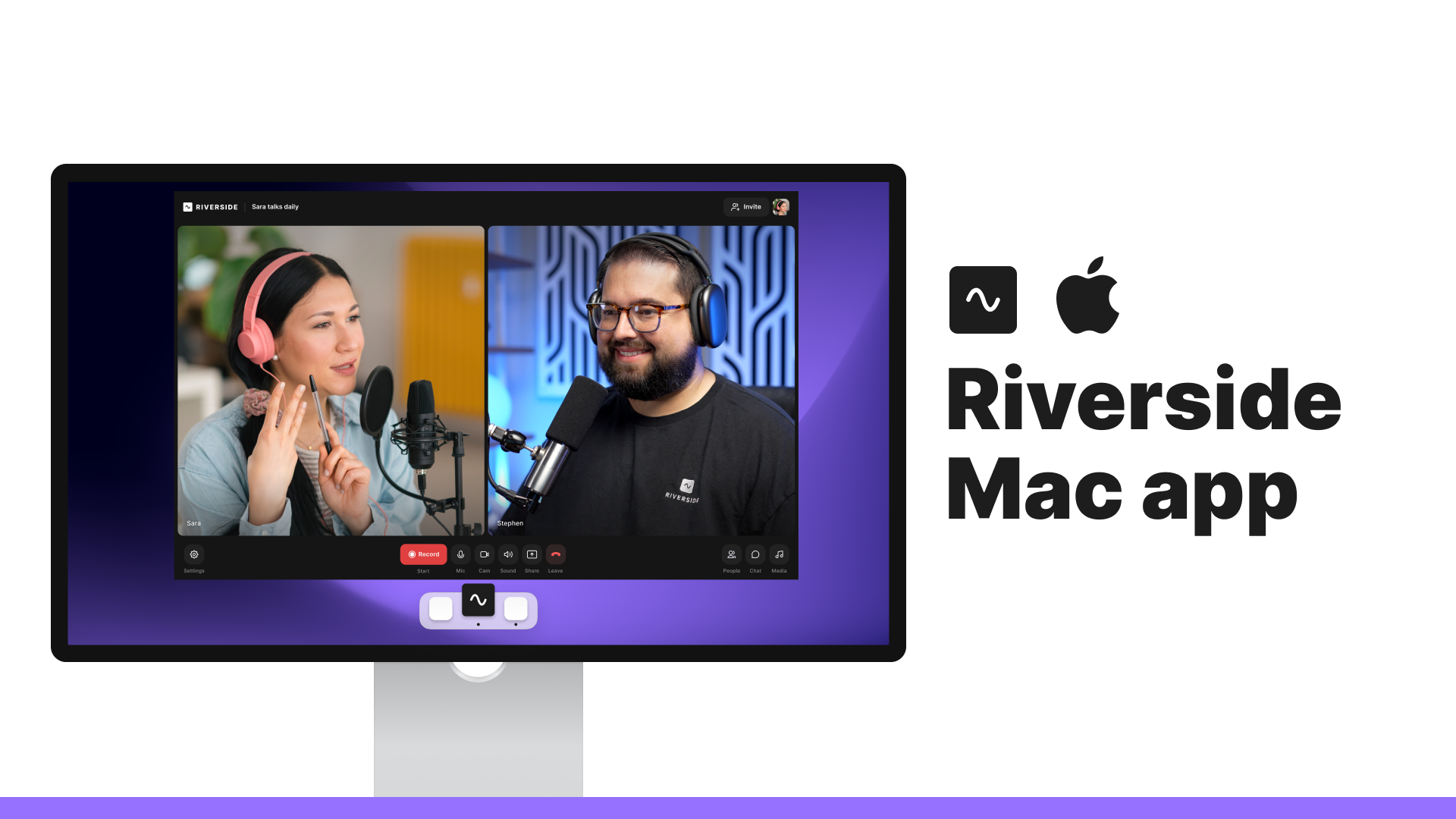 Screen & Video Recorder For Mac | Riverside