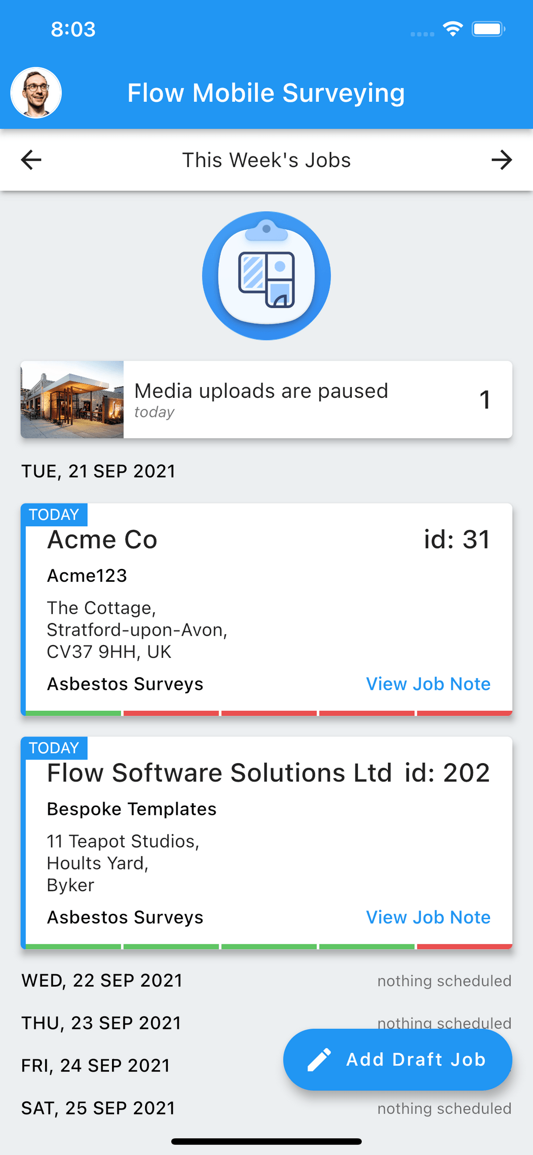 Asbestos Surveying Software - Flow Mobile Surveying