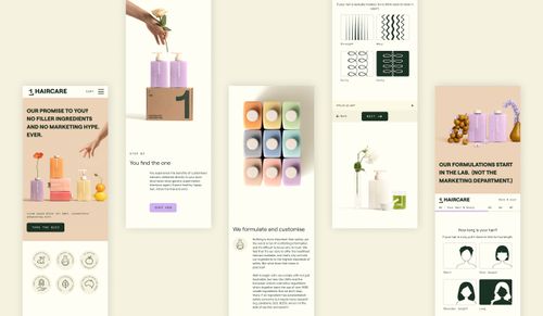 One Labs Personalised Haircare Brand Design | Jo ChunYan