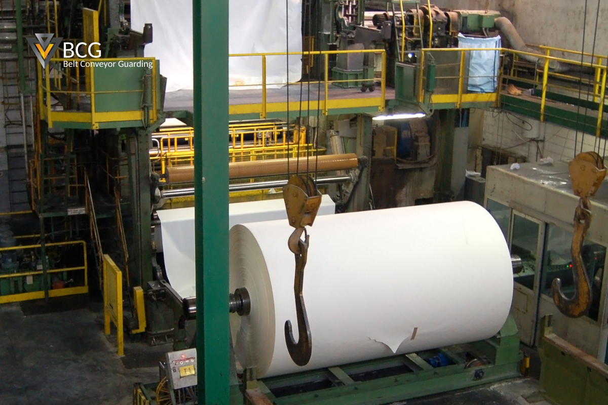 Belt Conveyor Guarding | Top 5 Safety Risks in Pulp & Paper Mills — and ...