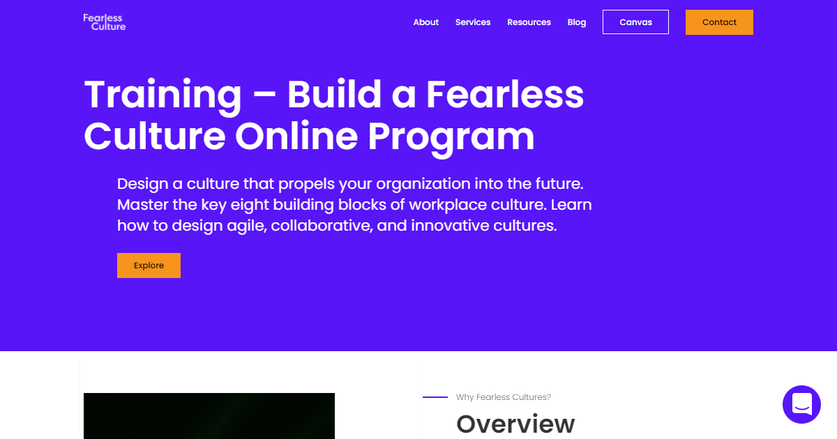 Build a Fearless Culture Program
