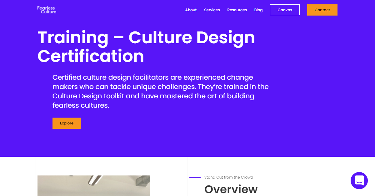 Culture Design Certification