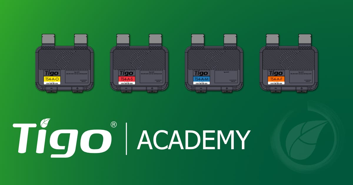Tigo Academy - Get Tigo Certified