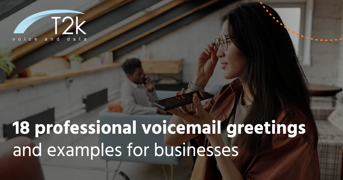 18 professional voicemail greetings + examples for businesses