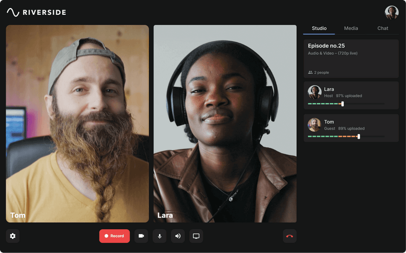 Online Video Recorder | Easily Record HD Video - Riverside