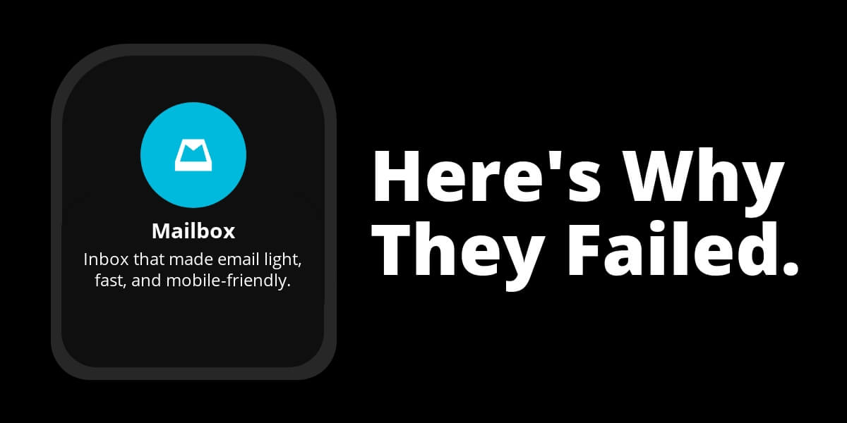 What Happened to Mailbox, one of Gmail Alternatives?