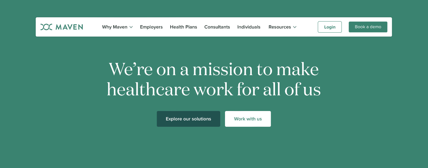 About us | Maven Clinic - The next generation of care for women and ...