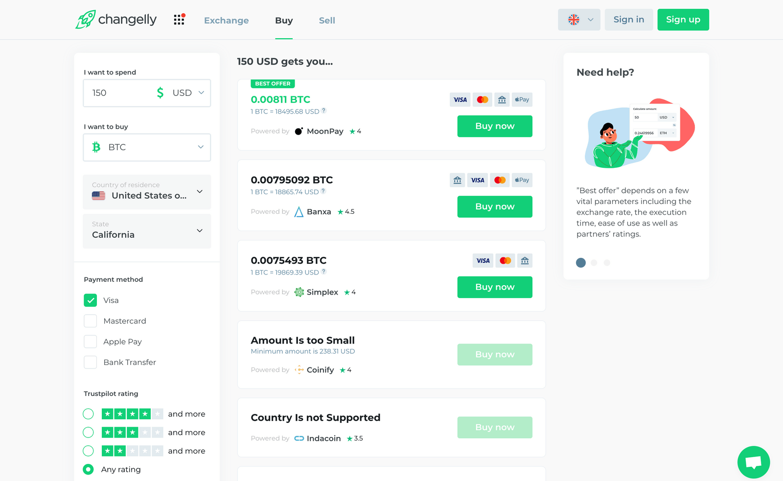 Honest Changelly Review | List of Cryptocurrencies Supported ...