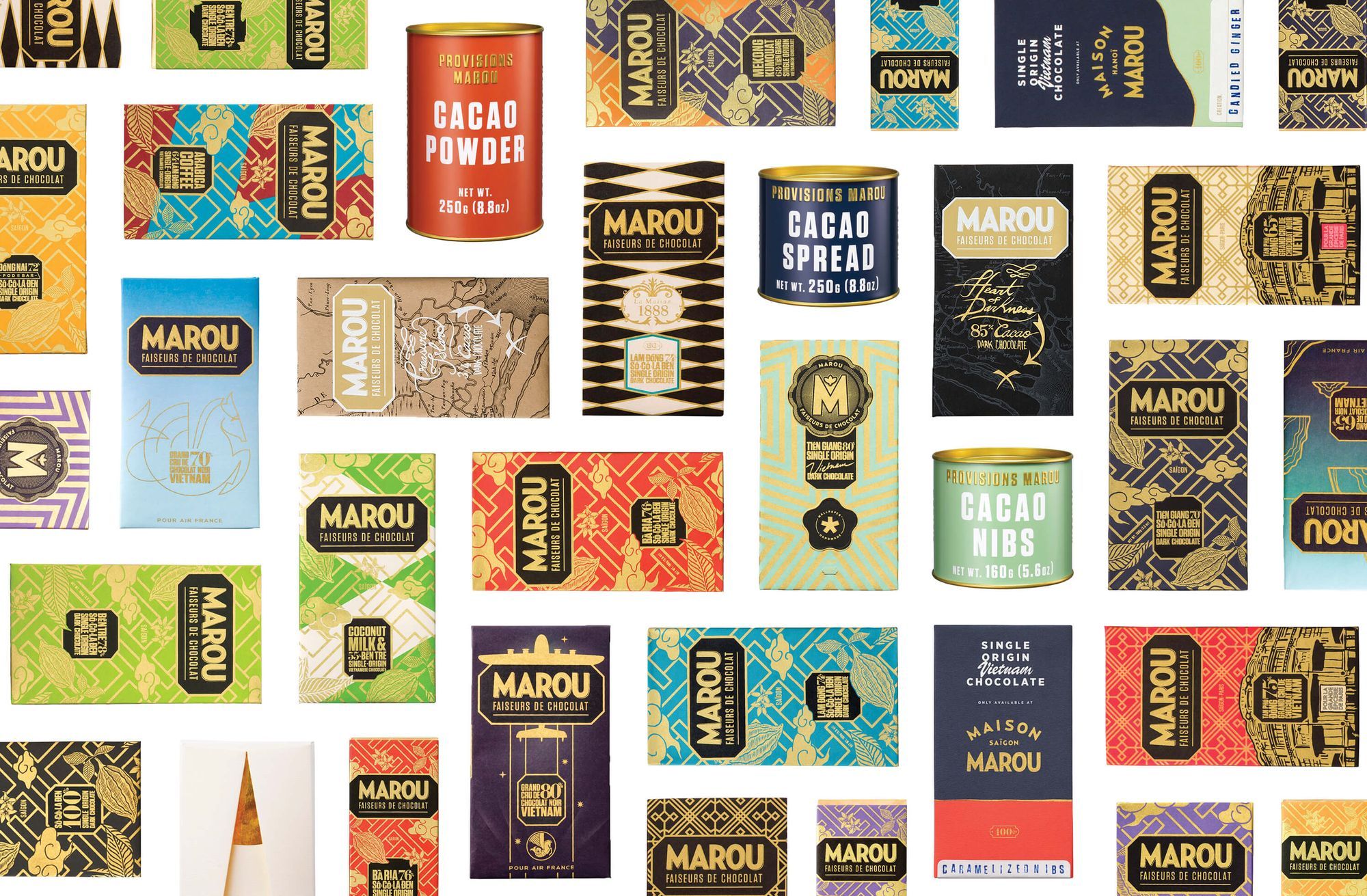 Marou Chocolate Makers branding | From the farm to the bar