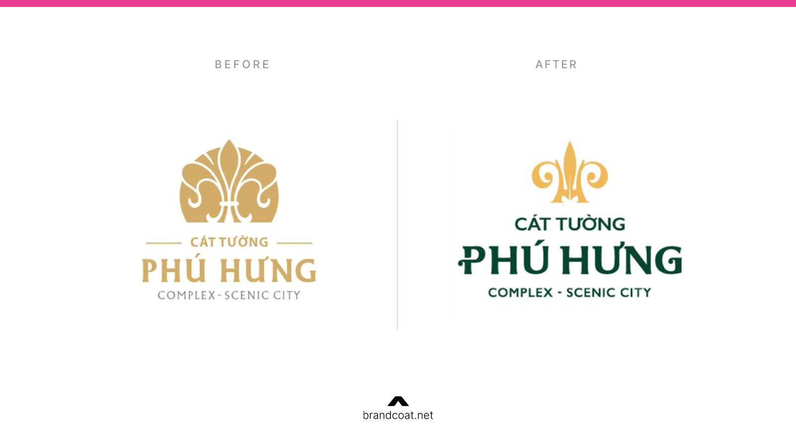 Phu Hung Complex rebranding | What a distinctive fleur-de-lis!