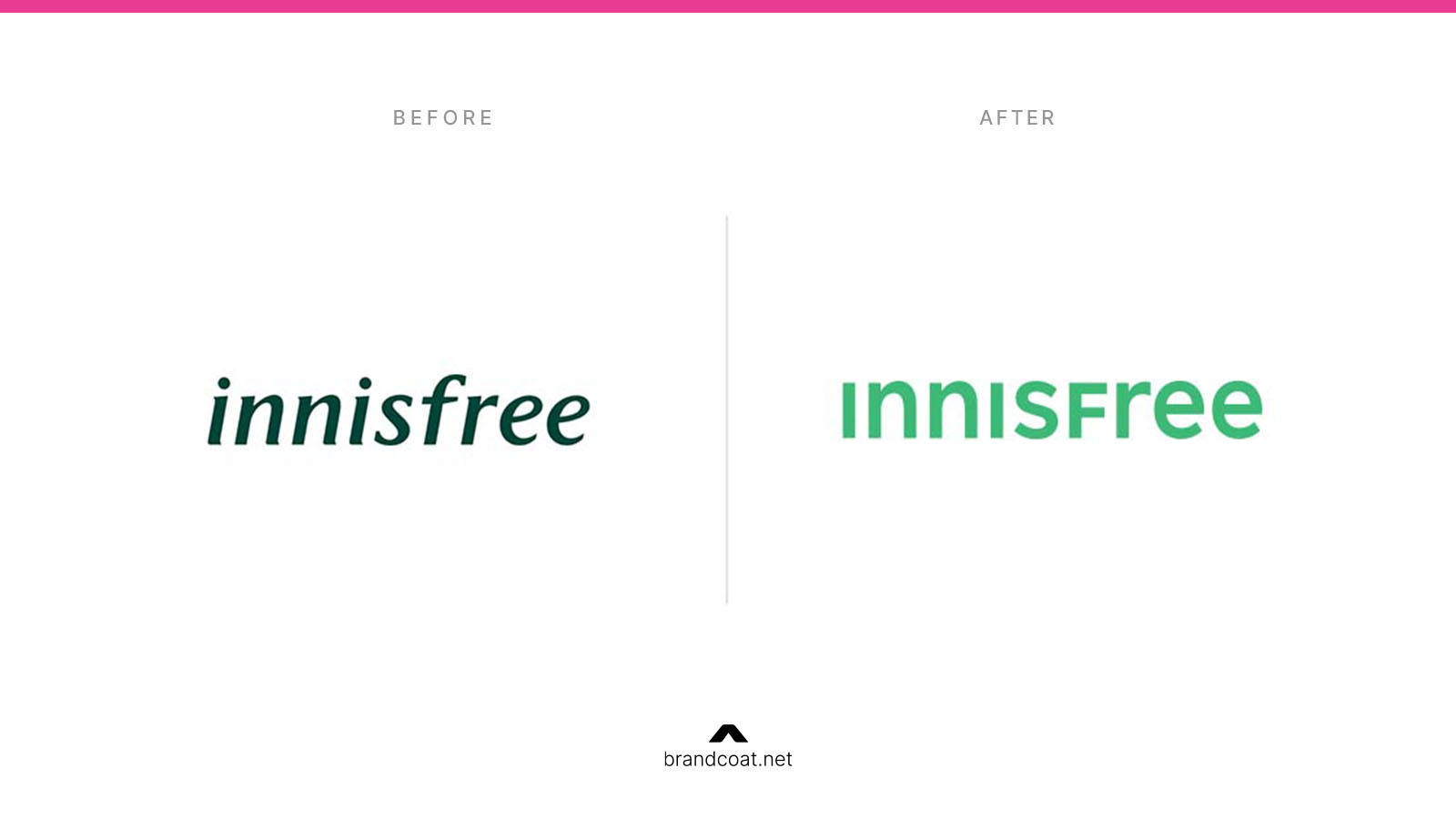 Innisfree rebranding | Be Yourself, Be Free
