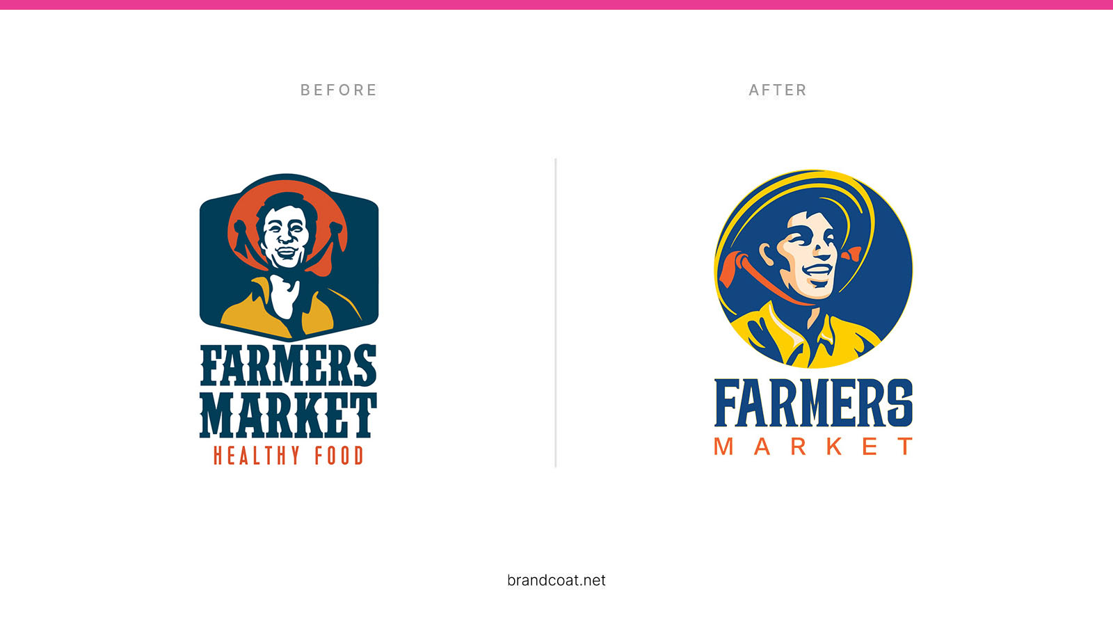 Farmers Market rebranding | Healthy food, healthy you