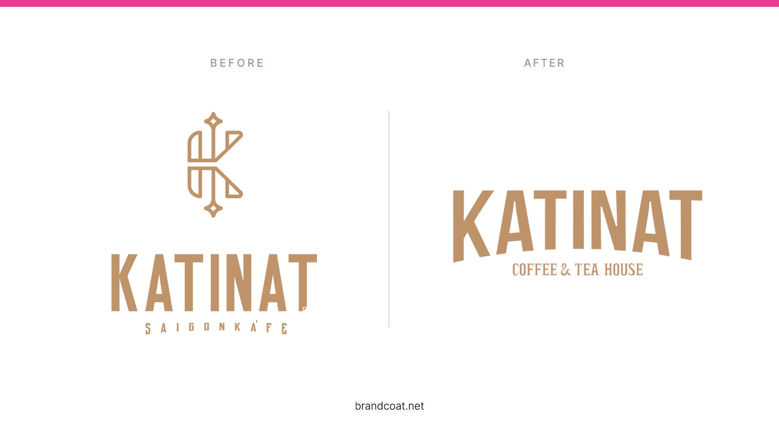 Katinat Coffee & Tea House rebranding | Journey to Explore New Tastes