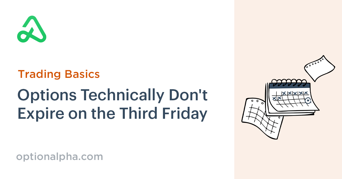 Options Technically Don’t Expire On The Third Friday