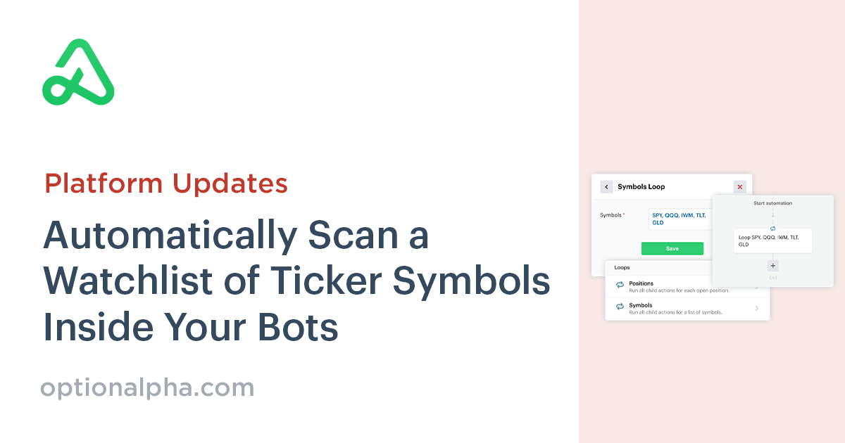 Automatically Scan a Watchlist of Ticker Symbols In Your Bot