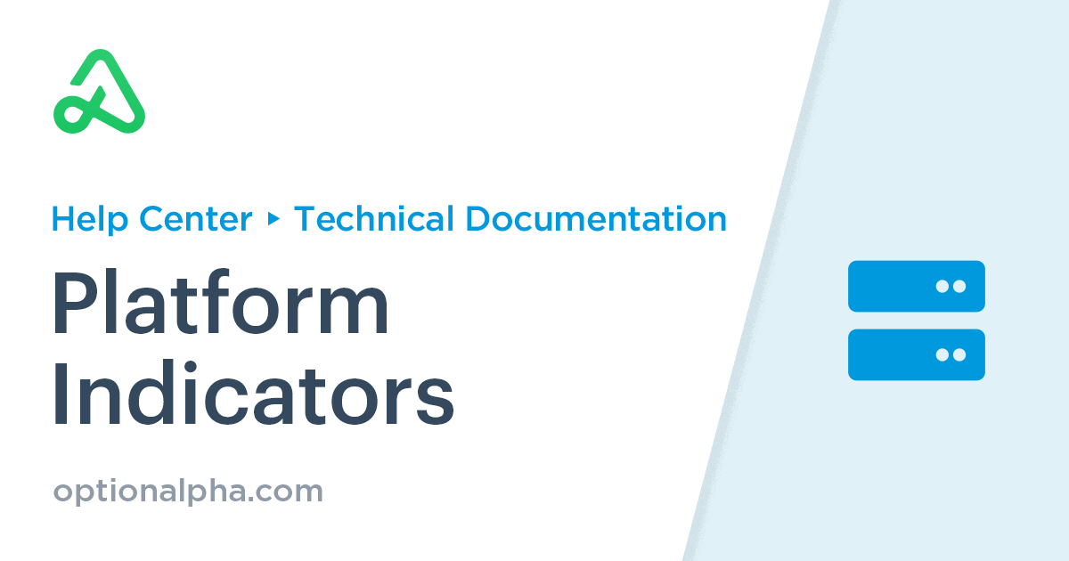 Platform Indicators | Option Alpha