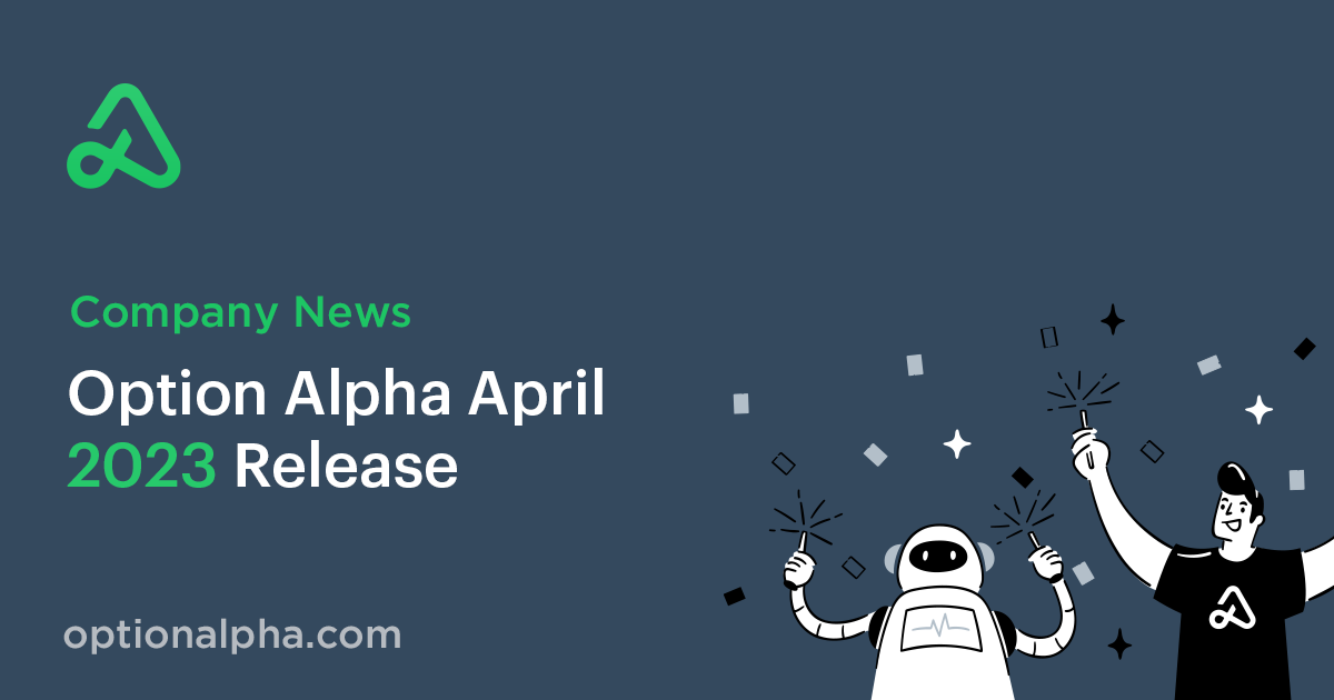 Option Alpha April 2023 Release