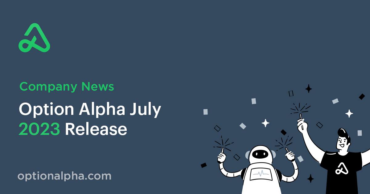 Option Alpha July 2023 Release