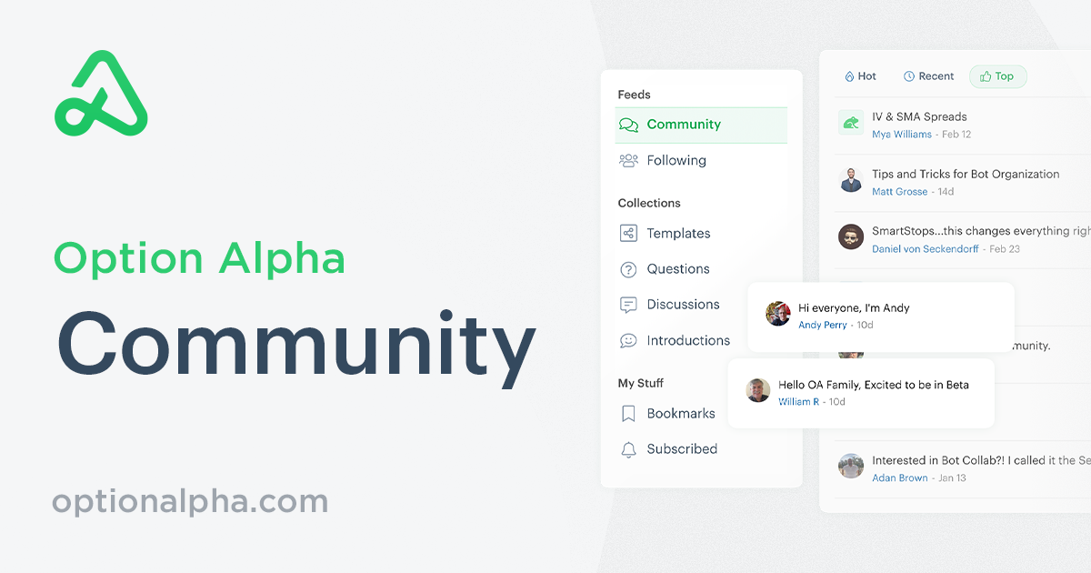 Community | Option Alpha