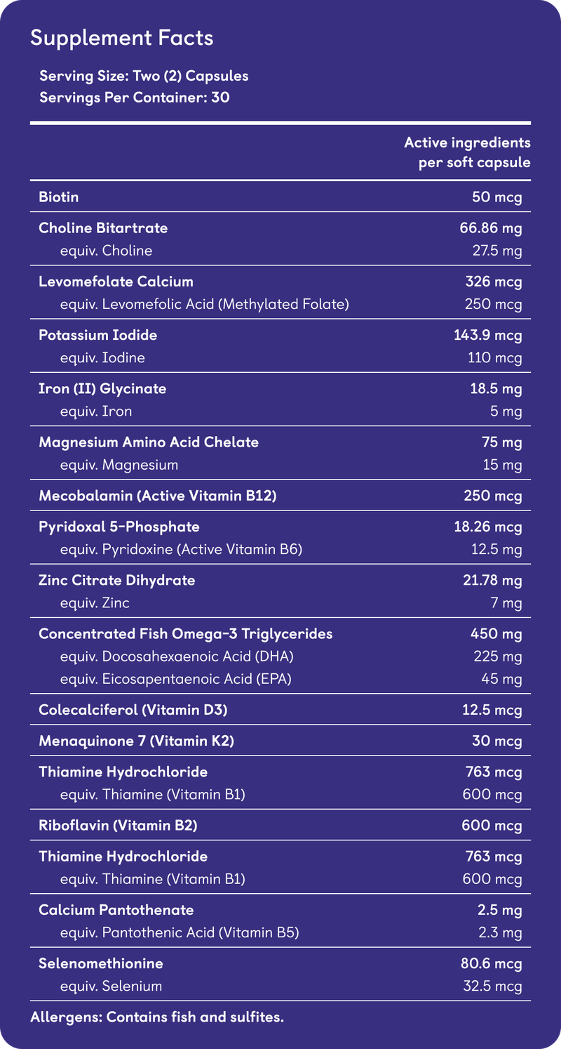 The Prenatal Vitamin | Kin Fertility
