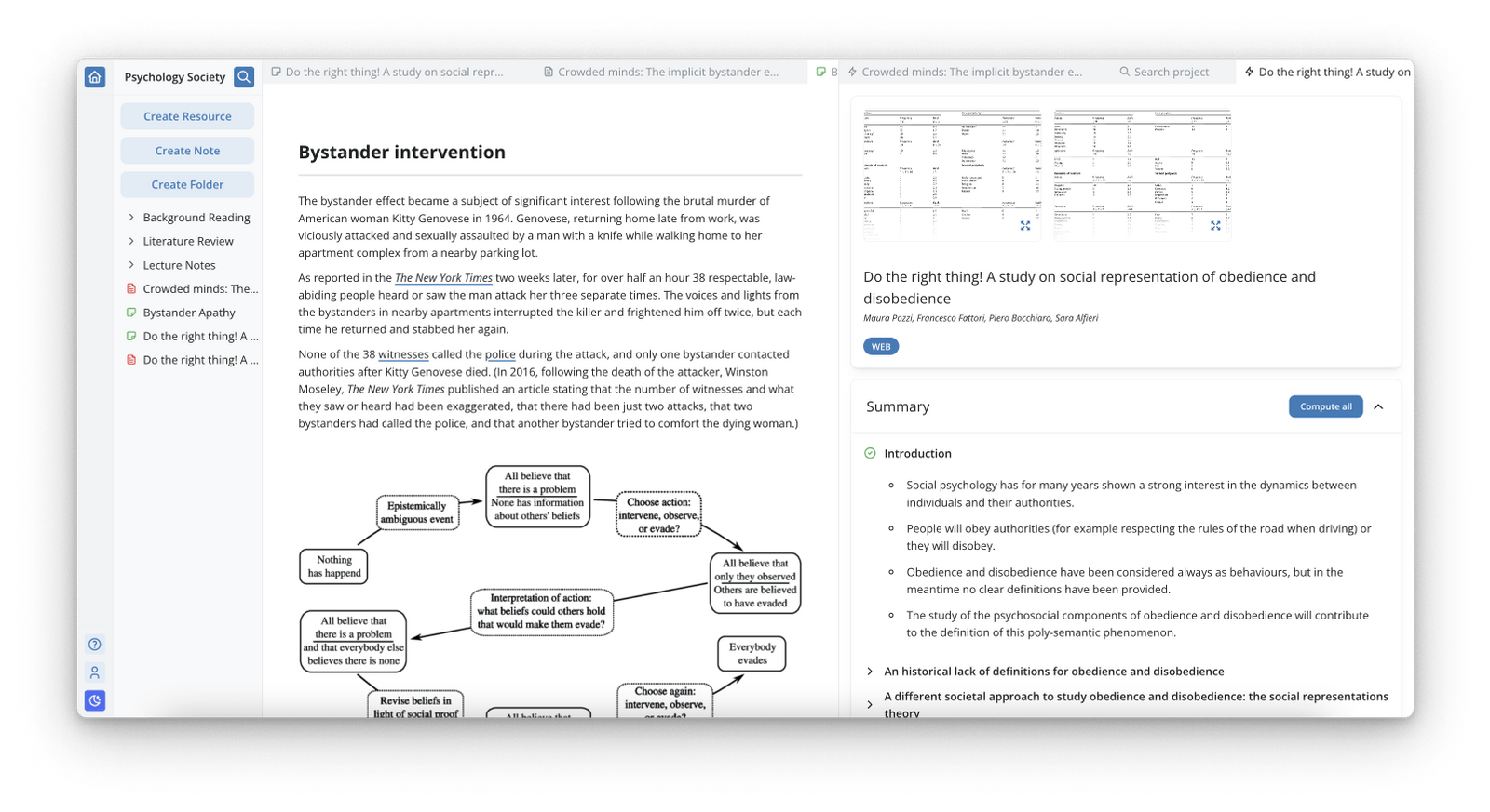 genei | AI-powered summarisation & research tool