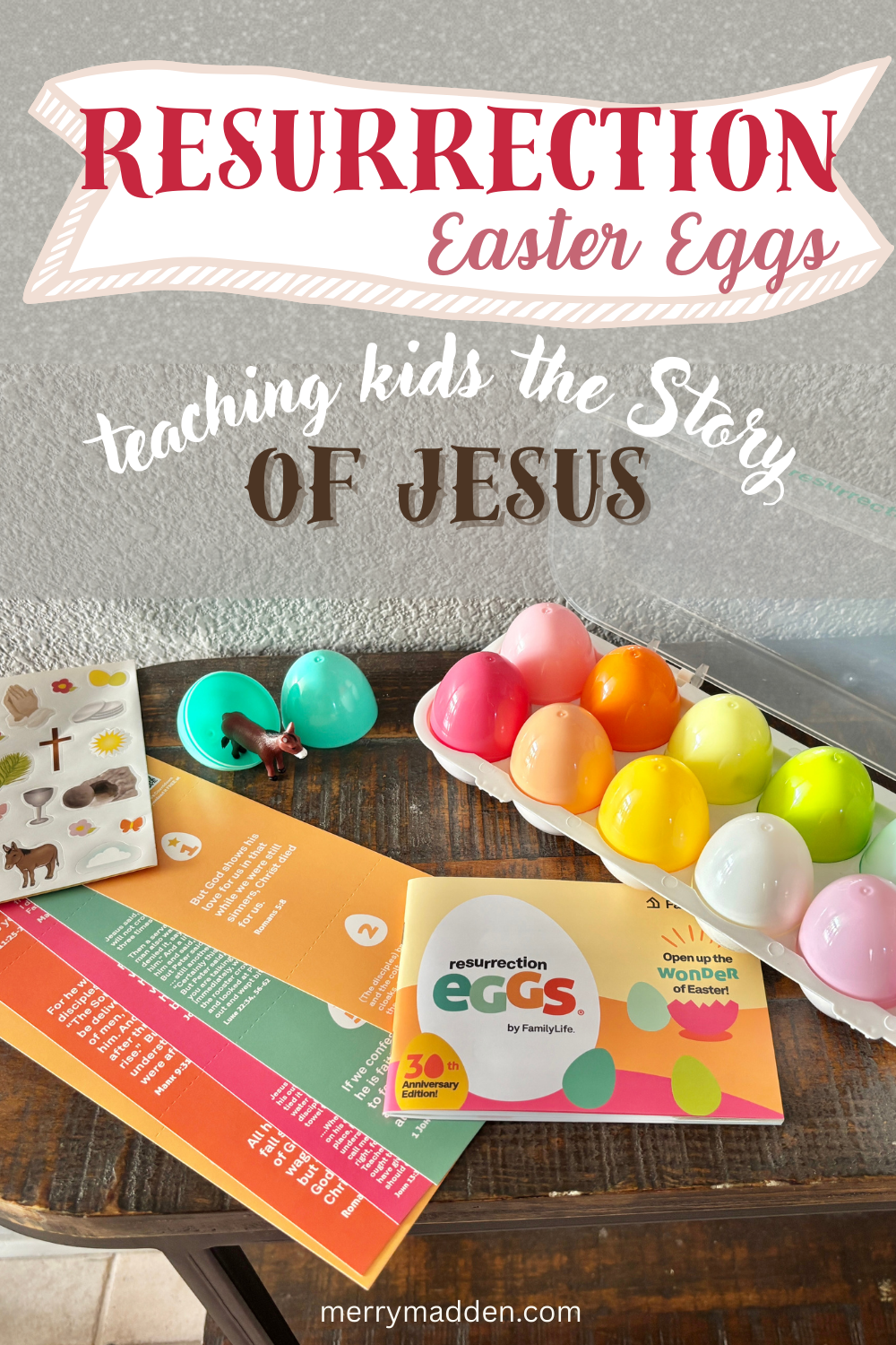 Teaching Kids the Easter Story with Resurrection Eggs | Merry Madden Blog