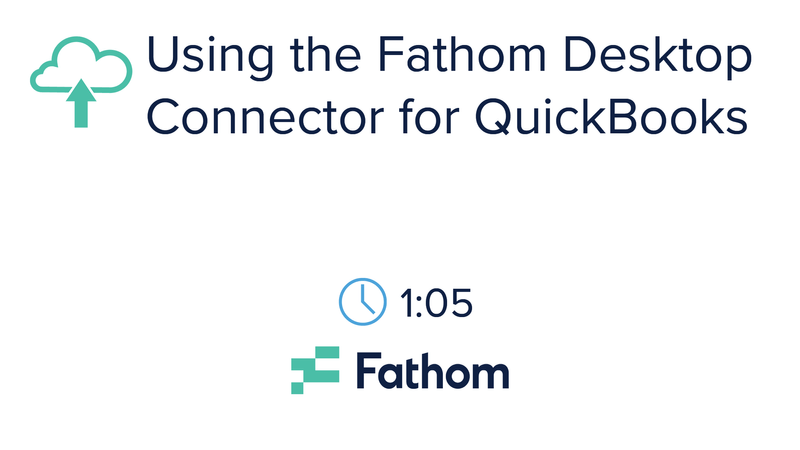 Fathom & QuickBooks Integration | Connect Your Software