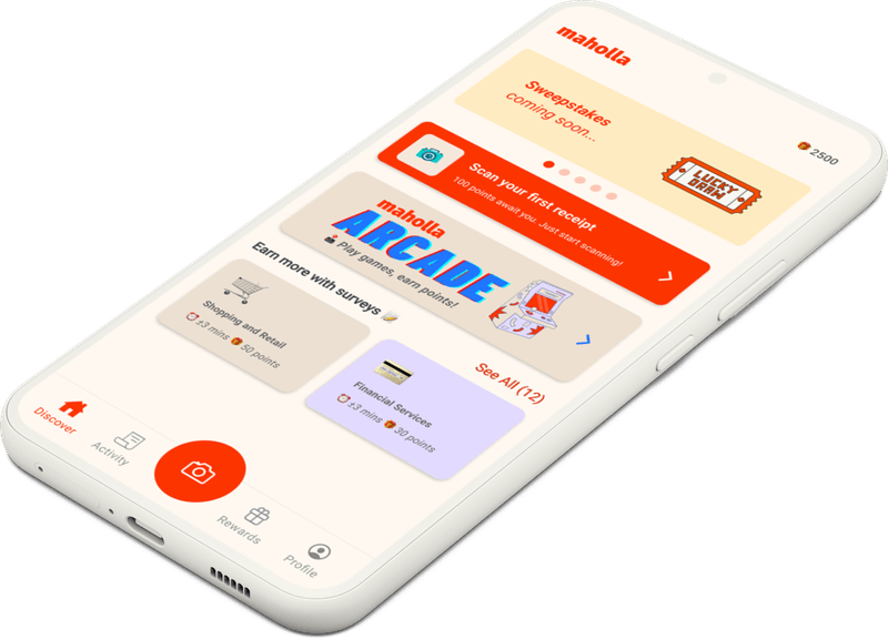 Maholla - Rewards, on tap.