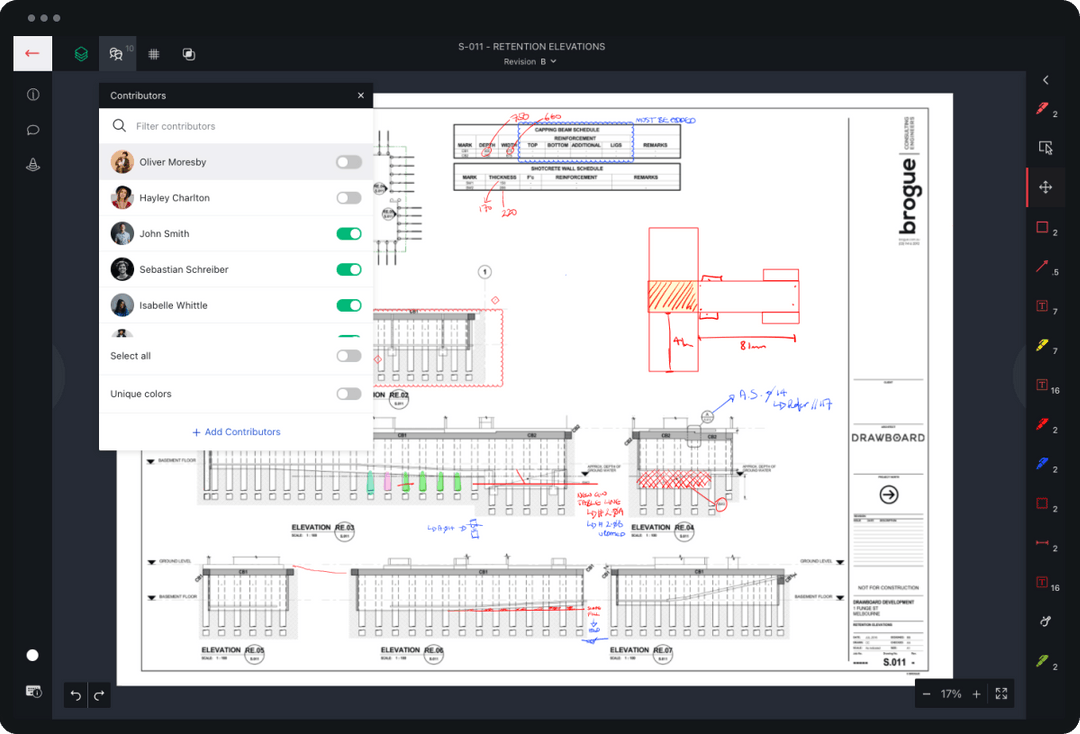 The Best PDF Markup Tool for Construction Projects | Drawboard