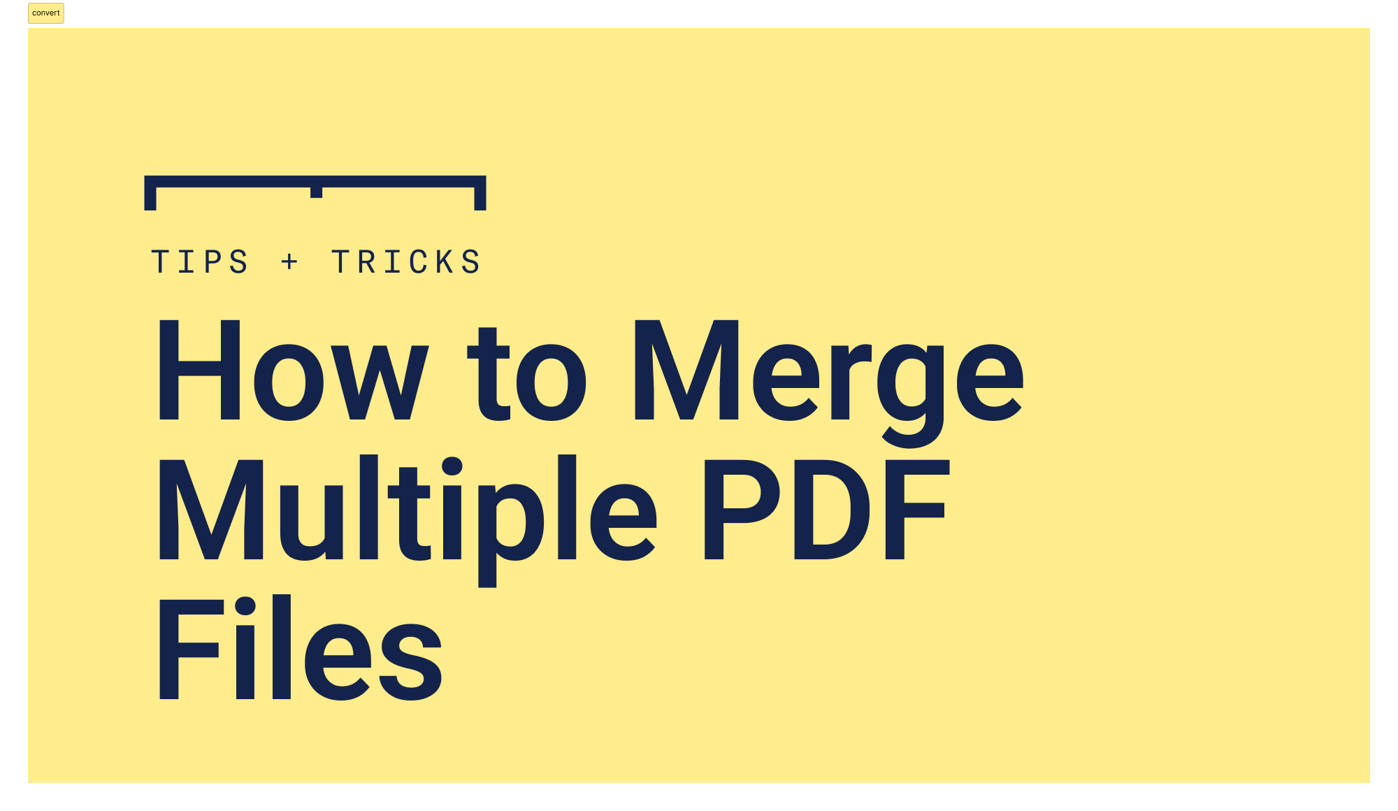 How to merge multiple PDF files | Drawboard