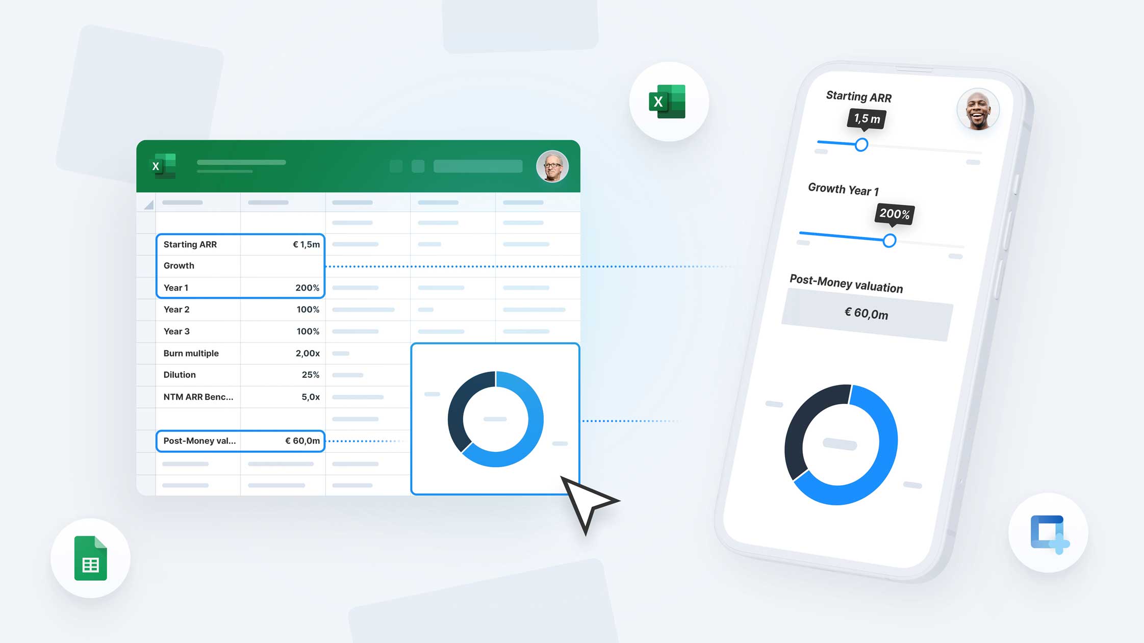 The new UI for spreadsheets
