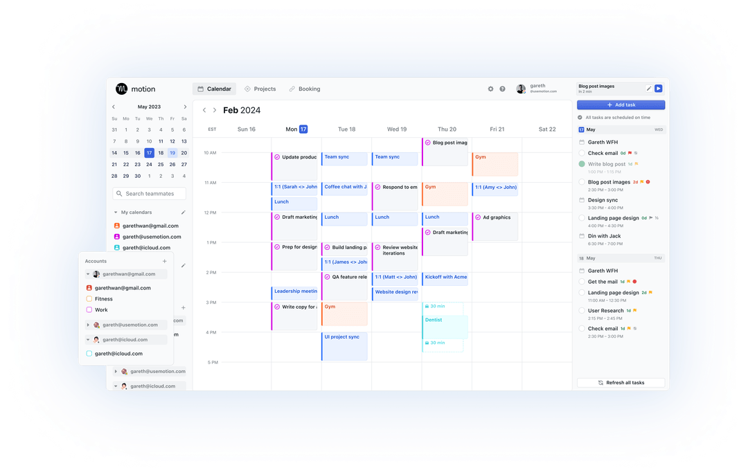 AI Calendar | Meet Motion's AI Calendar Assistant (Try for Free)