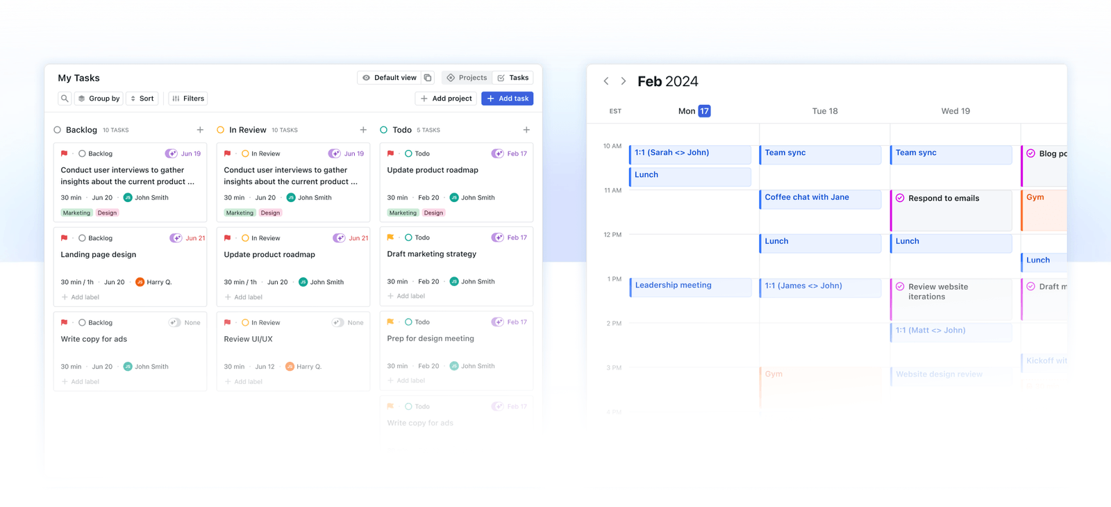 AI Project and Task Management | Plan Your Work Automatically (Try for ...