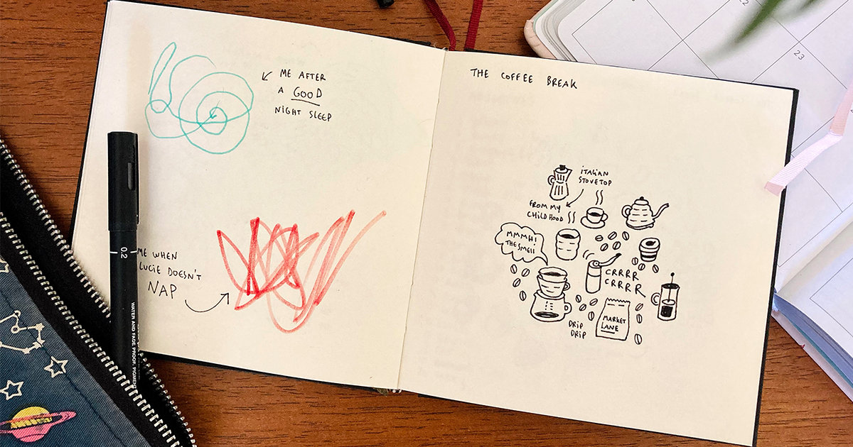 My Top Five Drawing Exercises for Inspiration | Amandine Thomas Blog