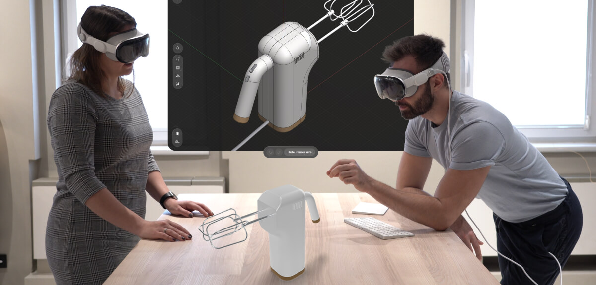 Meet Shapr3D Apple Vision Pro | Edit and collaborate in CAD