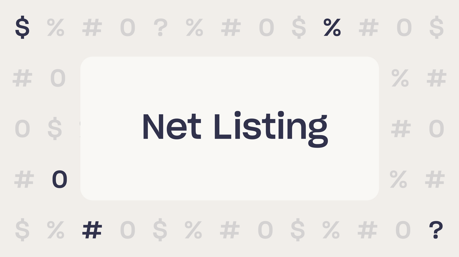 What Is a Net Listing & Why Shouldn't I Use One? - Orchard