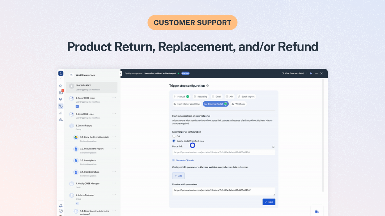 Product Return, Replacement, and/or Refund | Next Matter