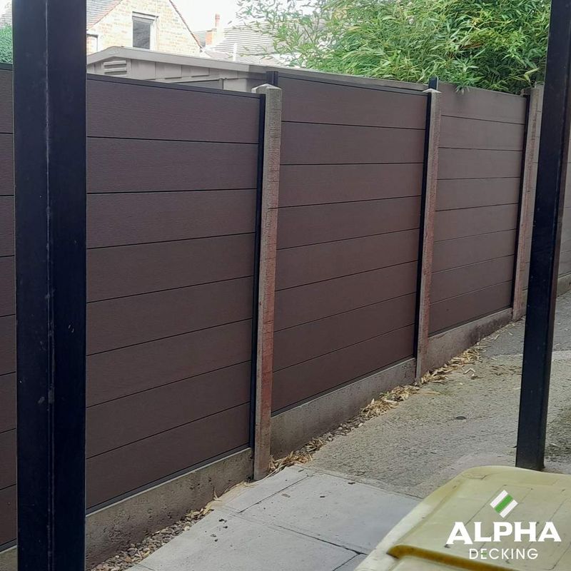 Composite Fencing Sample Box | Alpha Decking