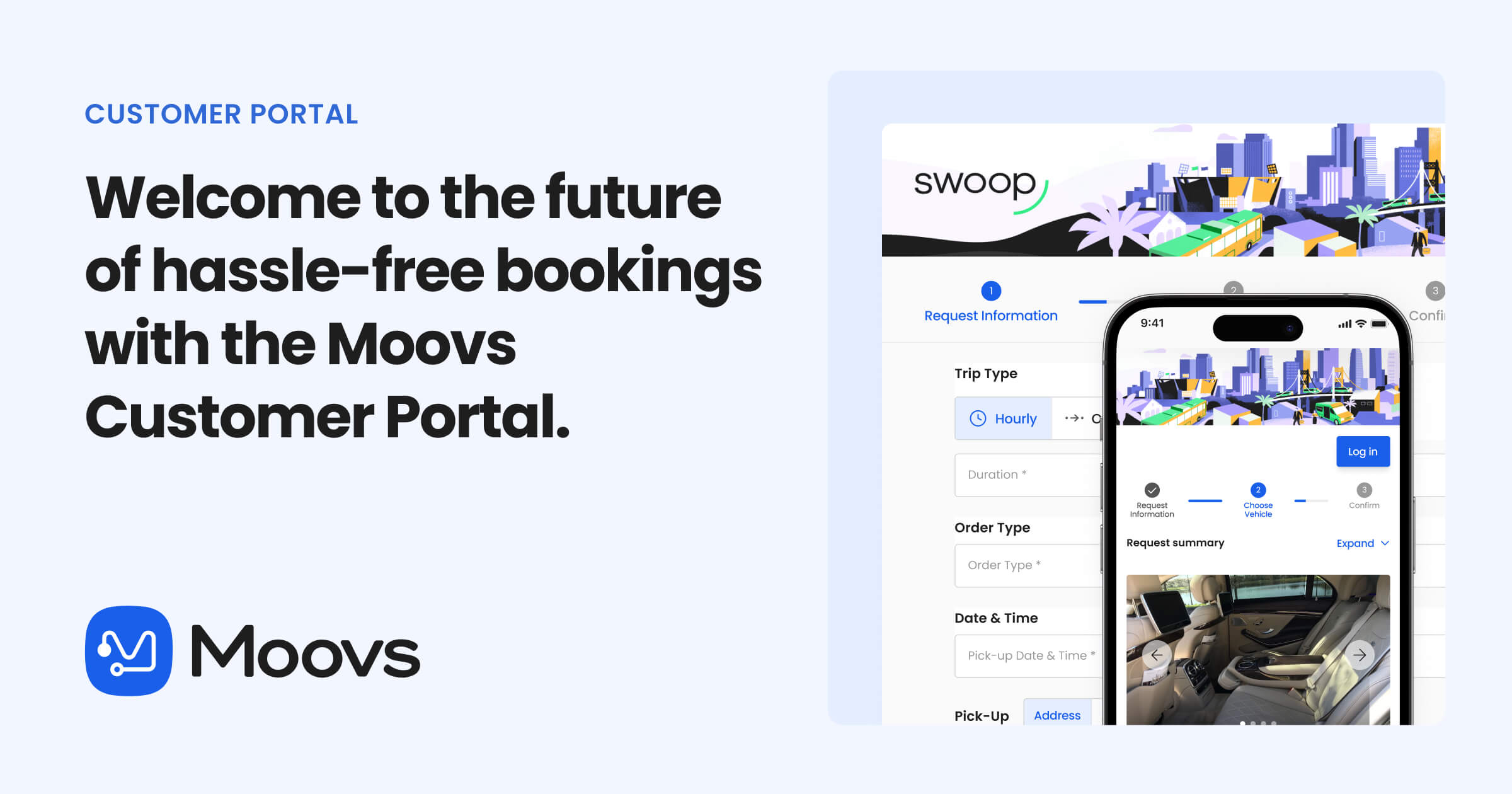 Customer Portal — Moovs