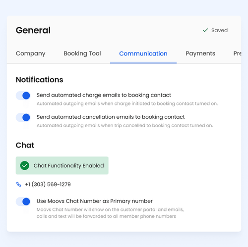 Moovs Chat: Unified SMS, Email, and In-App Messaging for Operators